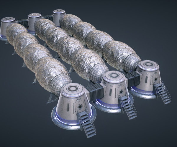 ArtStation - Mars KitBash - Station | Resources