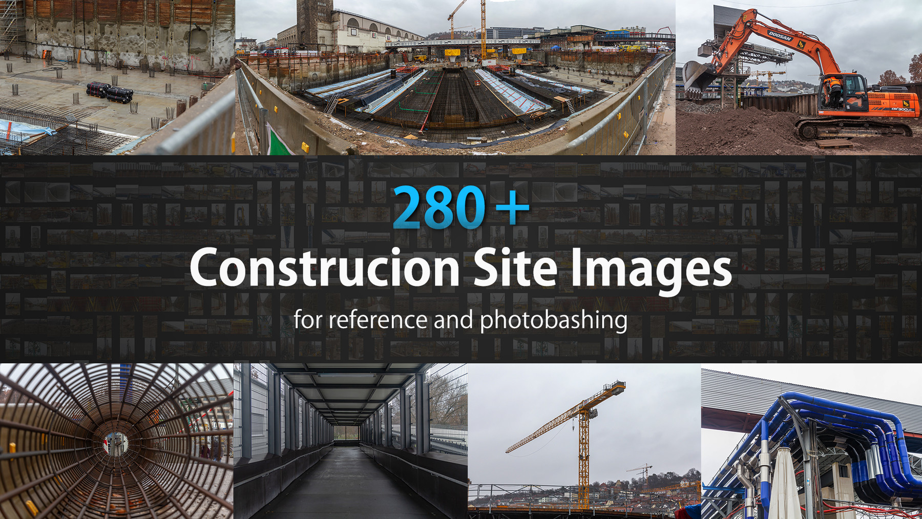ArtStation - 280+ Construction Site Image Reference Pack | Resources