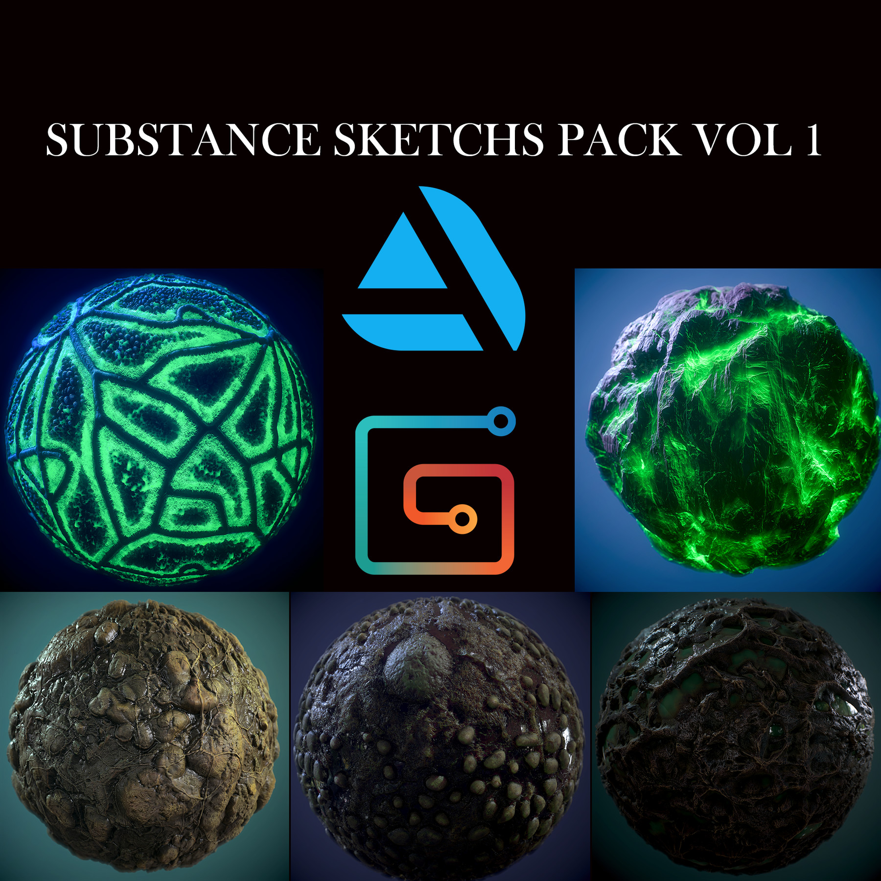 ArtStation - Substance sketchs VOL 1 | Resources