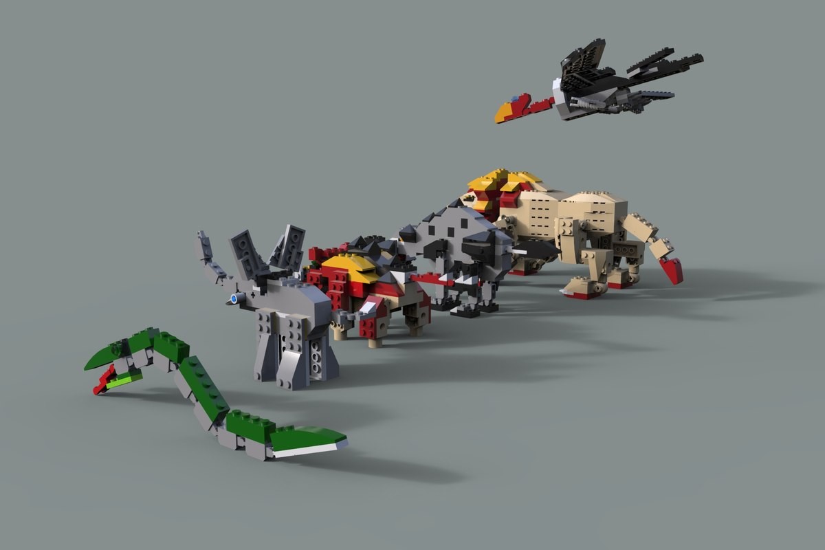 ArtStation - Lego Animals pack | Resources