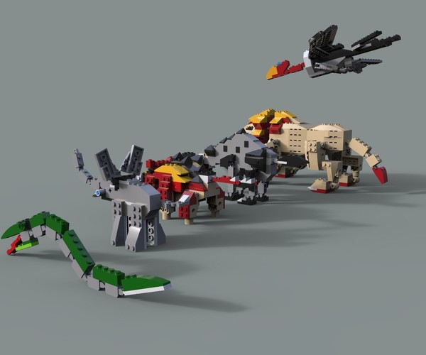 ArtStation - Lego Animals pack | Resources