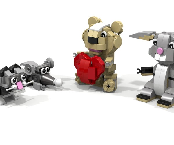 ArtStation - Lego Animals pack 2 | Resources