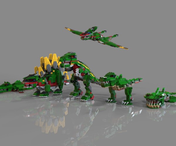 ArtStation - Lego Animals pack3 | Resources