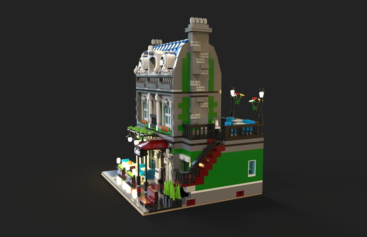 ArtStation - Lego Cafe | Resources