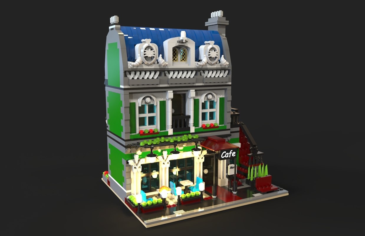 ArtStation - Lego Cafe | Resources