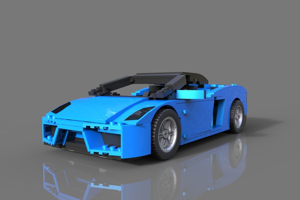 ArtStation - Lego car sport2 | Resources