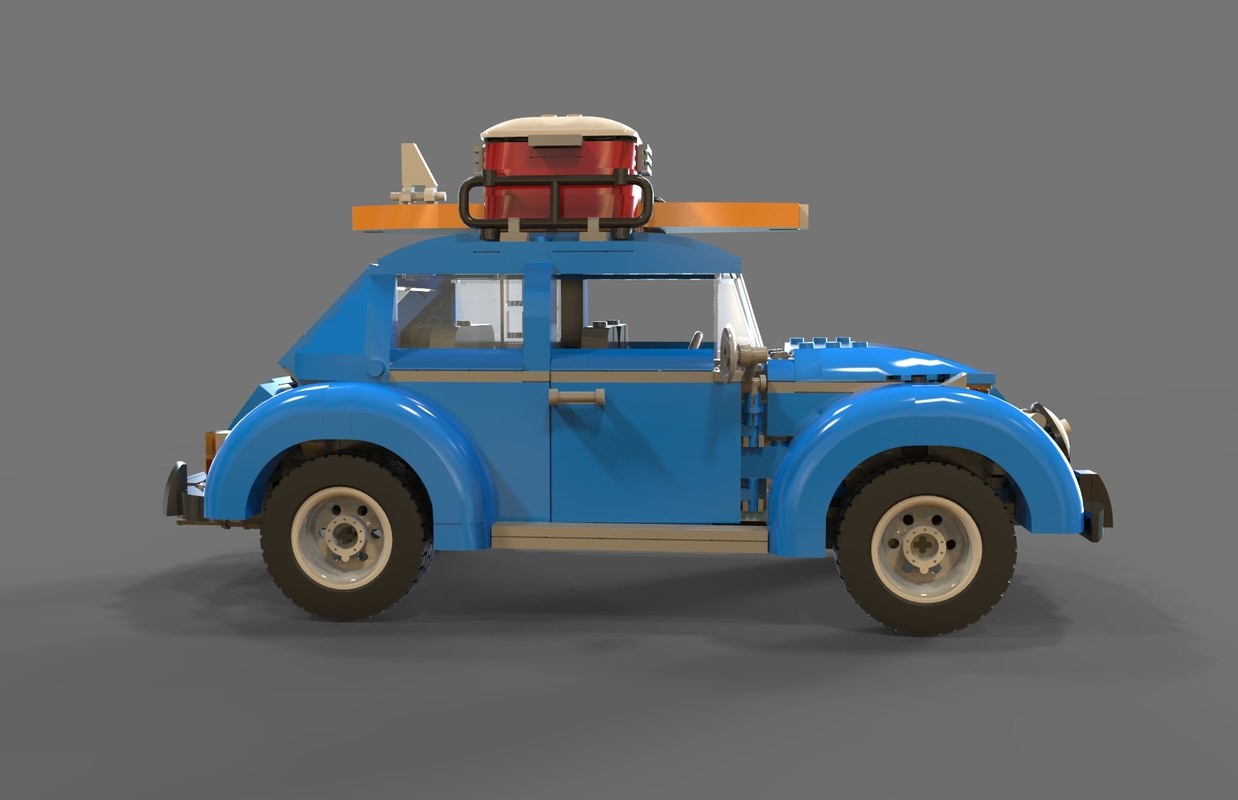 ArtStation - Lego car beetle | Resources