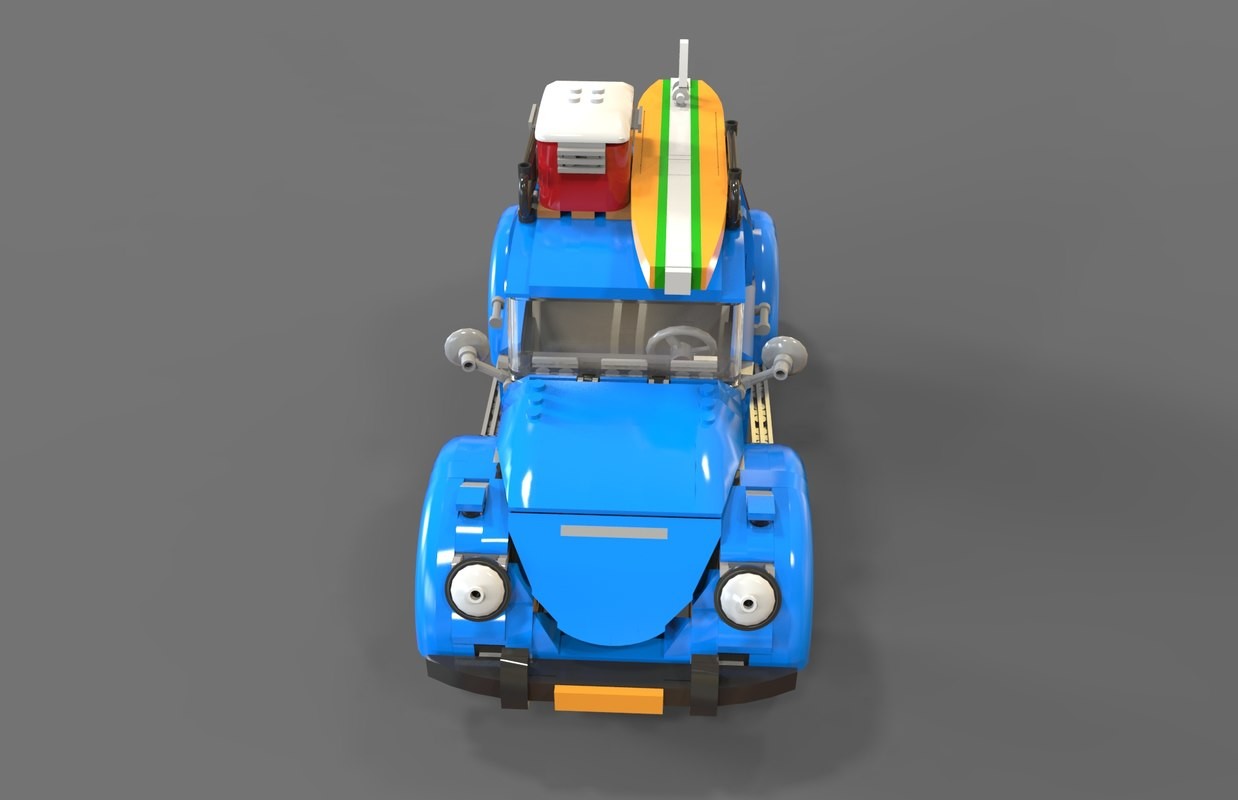 ArtStation - Lego car beetle | Resources