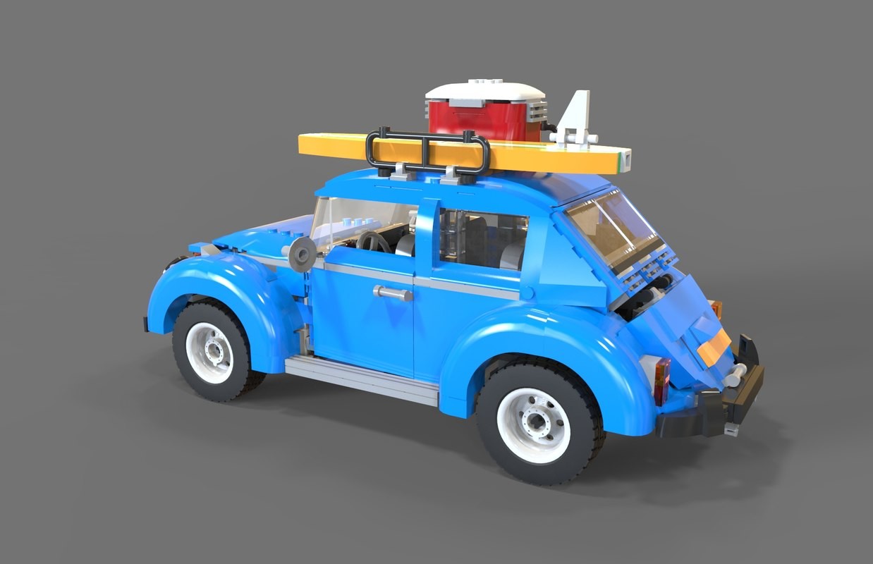 ArtStation - Lego car beetle | Resources