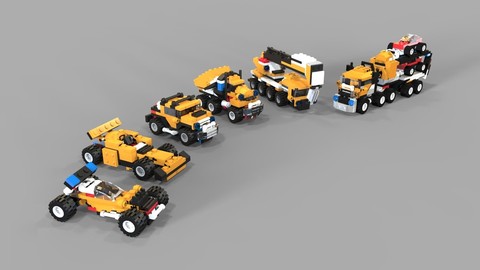 ArtStation - Lego cars pack 1 | Resources