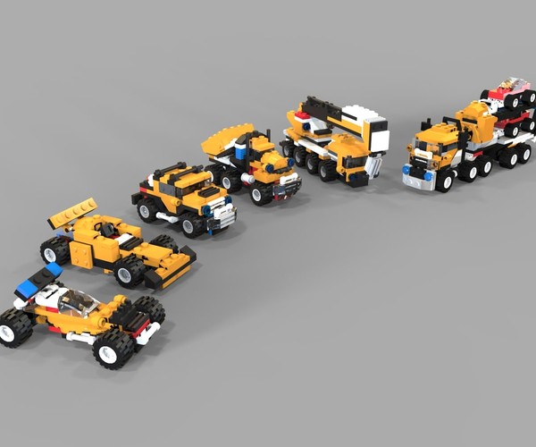 ArtStation - Lego cars pack 1 | Resources
