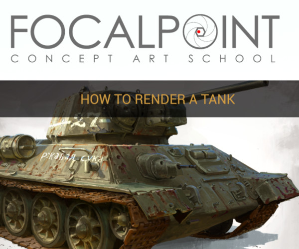 ArtStation - How To Render a Tank | Tutorials