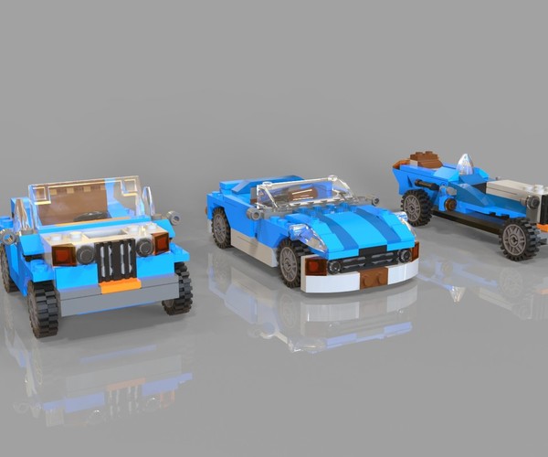 ArtStation - Lego cars pack 3 | Resources