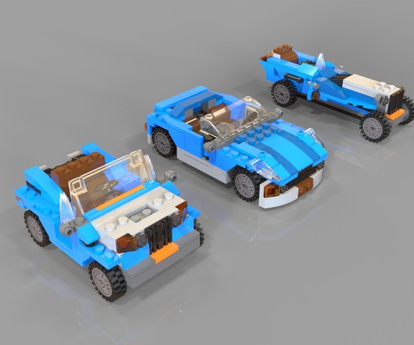 ArtStation - Lego cars pack 3 | Resources