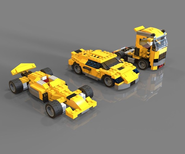 ArtStation - Lego cars pack 4 | Resources