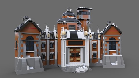 ArtStation - Lego house estate | Resources