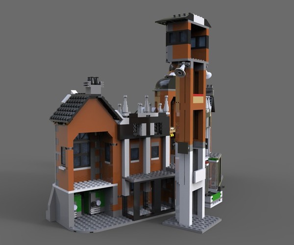 ArtStation - Lego house estate | Resources