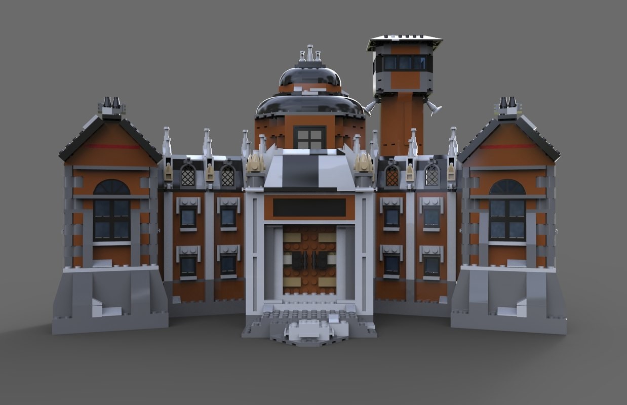 ArtStation - Lego house estate | Resources