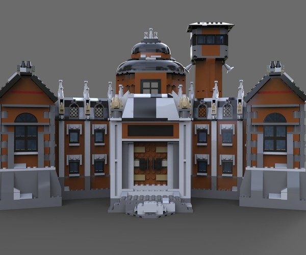 ArtStation - Lego house estate | Resources