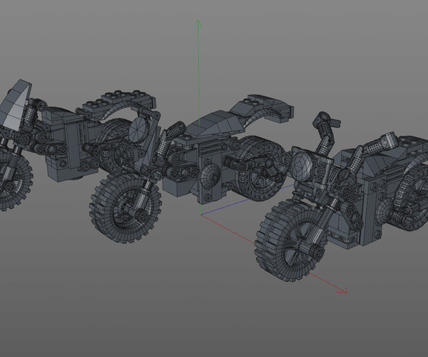 ArtStation - Lego Motorcycles pack | Resources