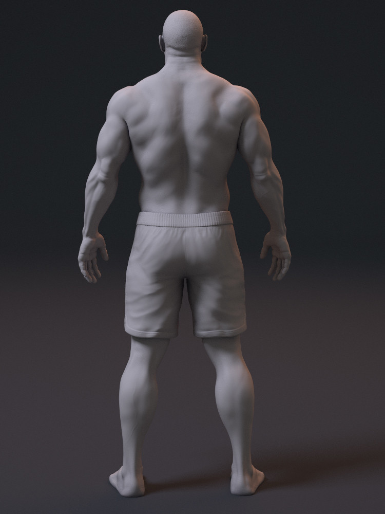 ArtStation - MMA Male Fighter | Resources