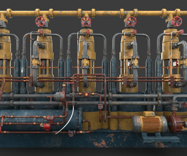 ArtStation - Machinery device | Game Assets