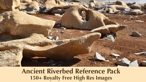 ArtStation - Ancient Riverbed Reference Pack | Resources