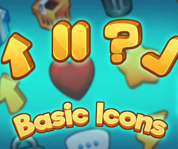 ArtStation - Basic Icons | Game Assets