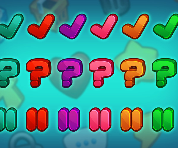 ArtStation - Cute Icons | Game Assets