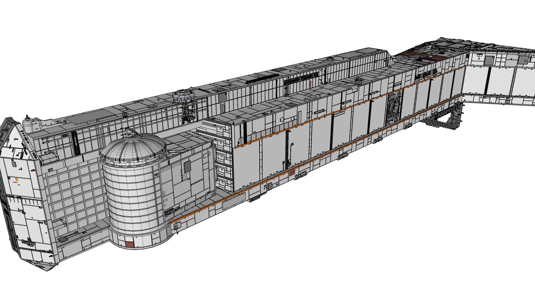 ArtStation - Sci-Fi architecture Elements collection 11 | Game Assets