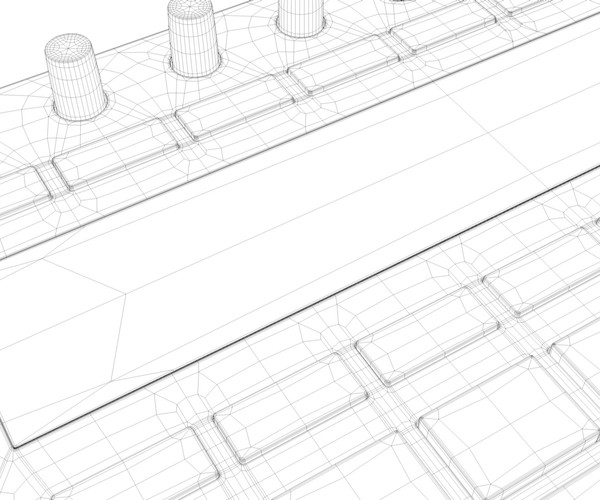 Artstation Ableton Push 2 Midi Controller 3d Model Resources