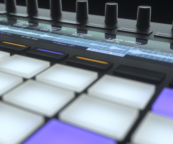 Artstation Ableton Push 2 Midi Controller 3d Model Resources