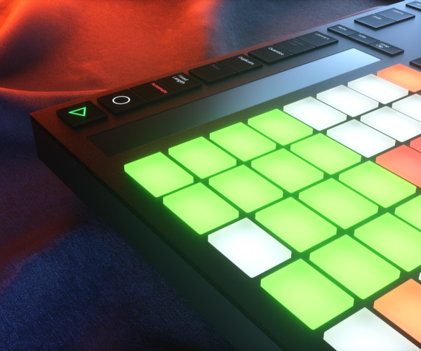 Artstation Ableton Push 2 Midi Controller 3d Model Resources