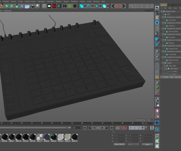Artstation Ableton Push 2 Midi Controller 3d Model Resources