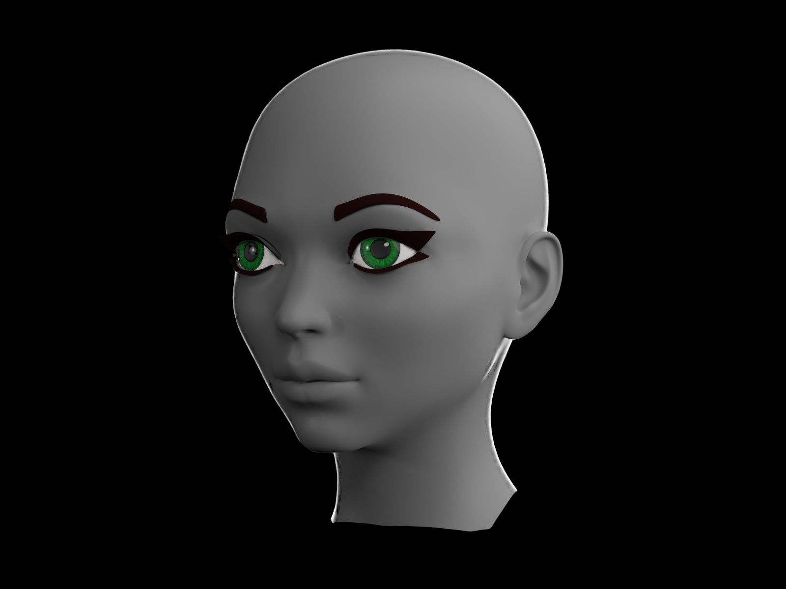 ArtStation - Female Head V2 | Resources