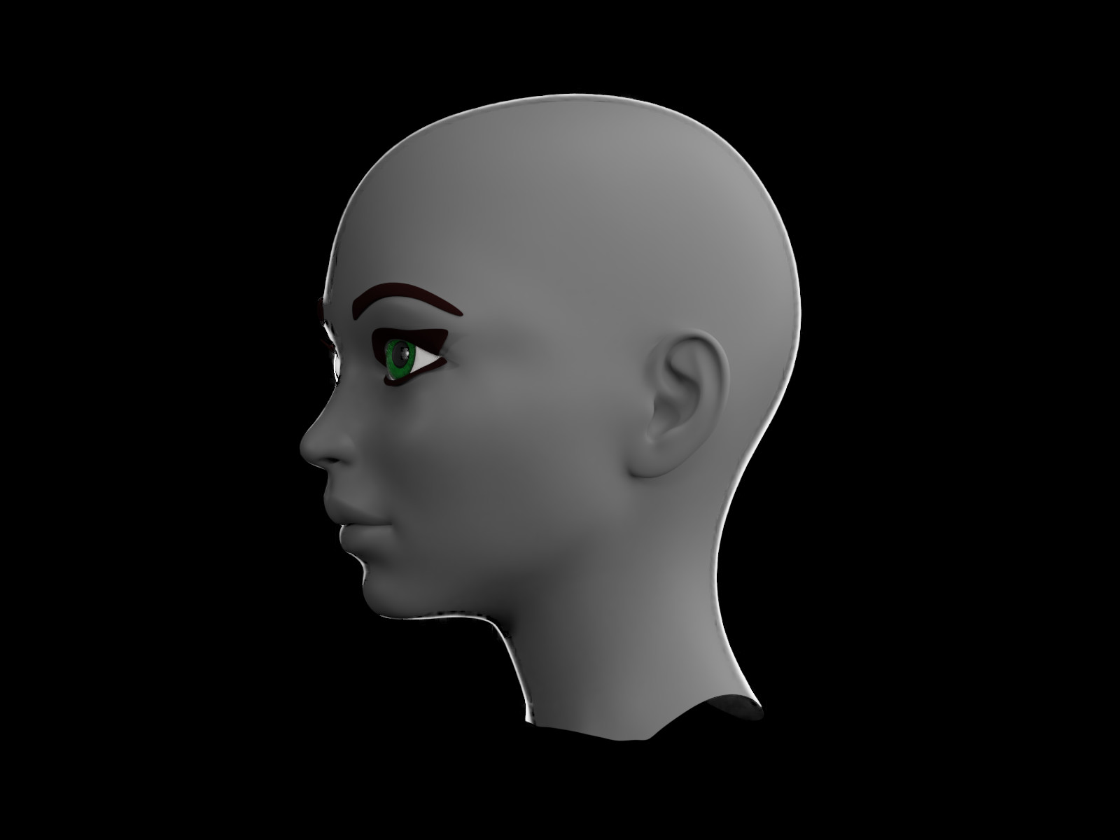 ArtStation - Female Head V2 | Resources