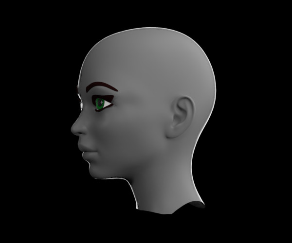 ArtStation - Female Head V2 | Resources