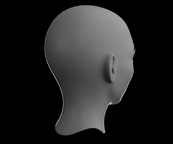 ArtStation - Female Head V2 | Resources