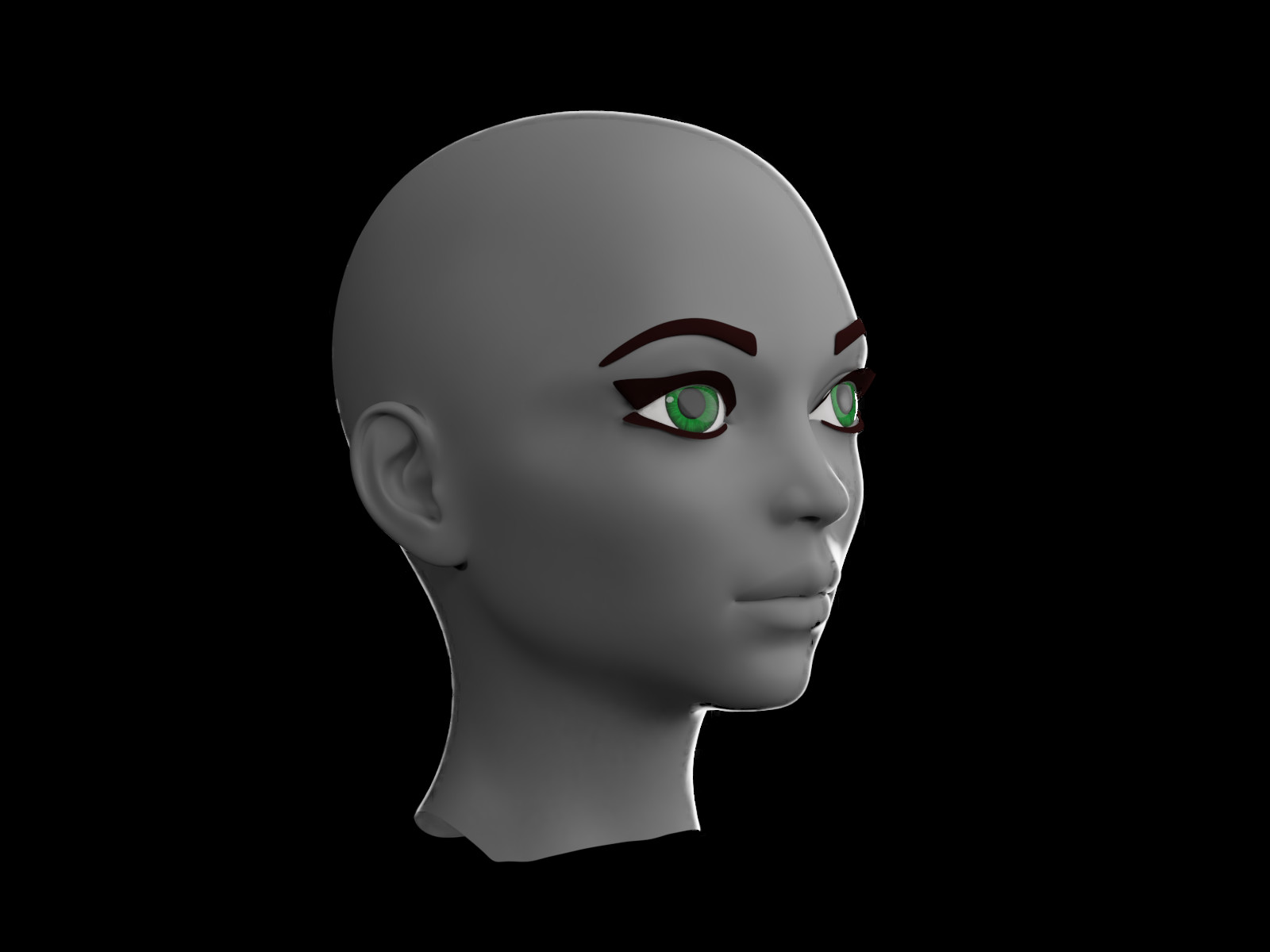 ArtStation - Female Head V2 | Resources