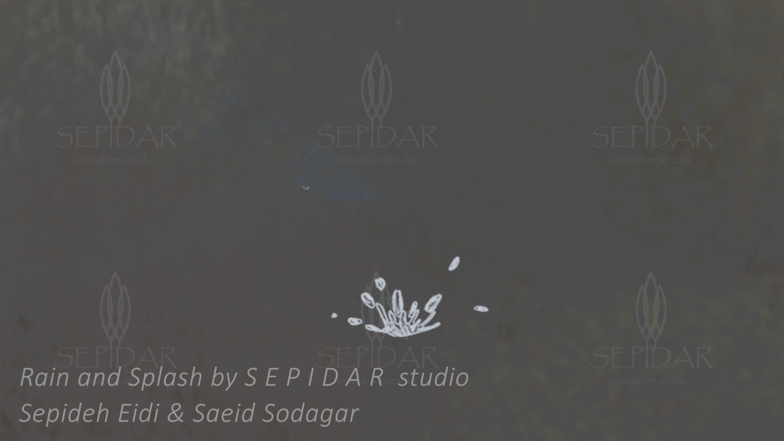 ArtStation - 2D Rain and Splash footage animated | Game Assets