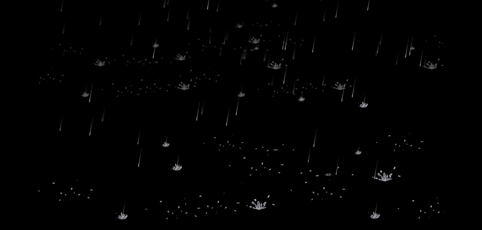 ArtStation - 2D Rain and Splash footage animated | Game Assets