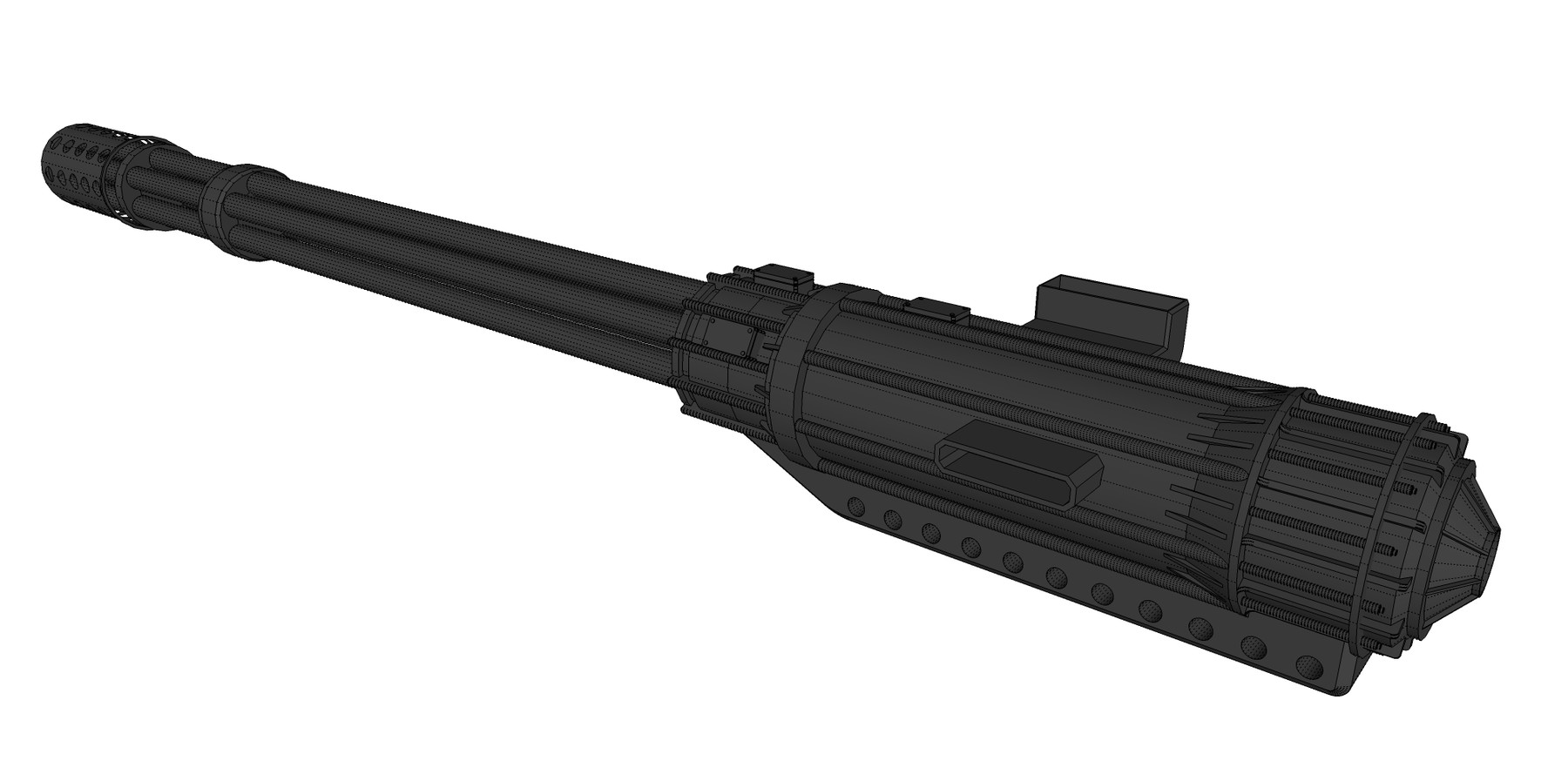 ArtStation - minigun gatling | Resources