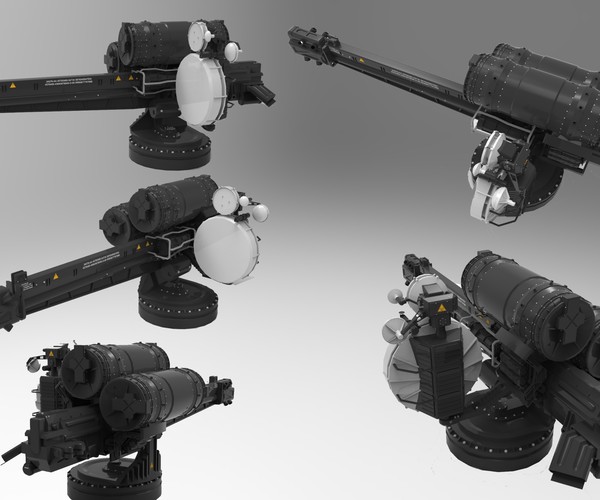 ArtStation - turret 3 | Resources