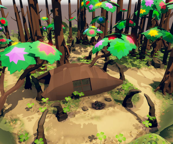 ArtStation - Fantasy Phoenix Forest | Resources