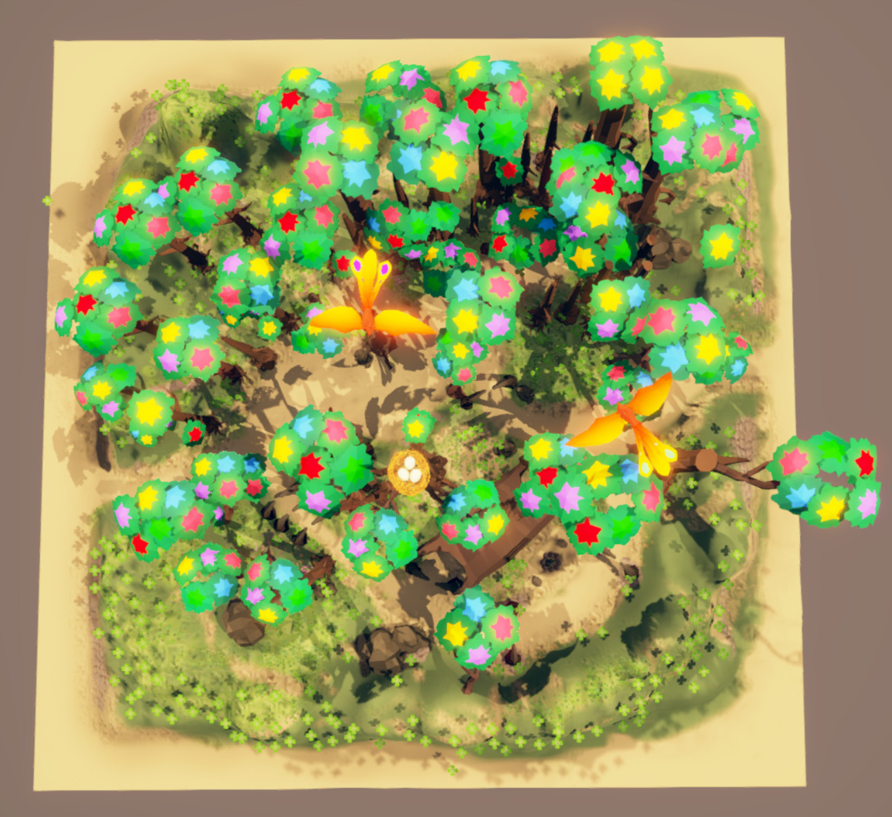 ArtStation - Fantasy Phoenix Forest | Resources