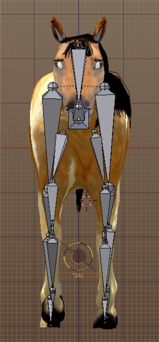 ArtStation - Rigged Horse (Blender) | Resources