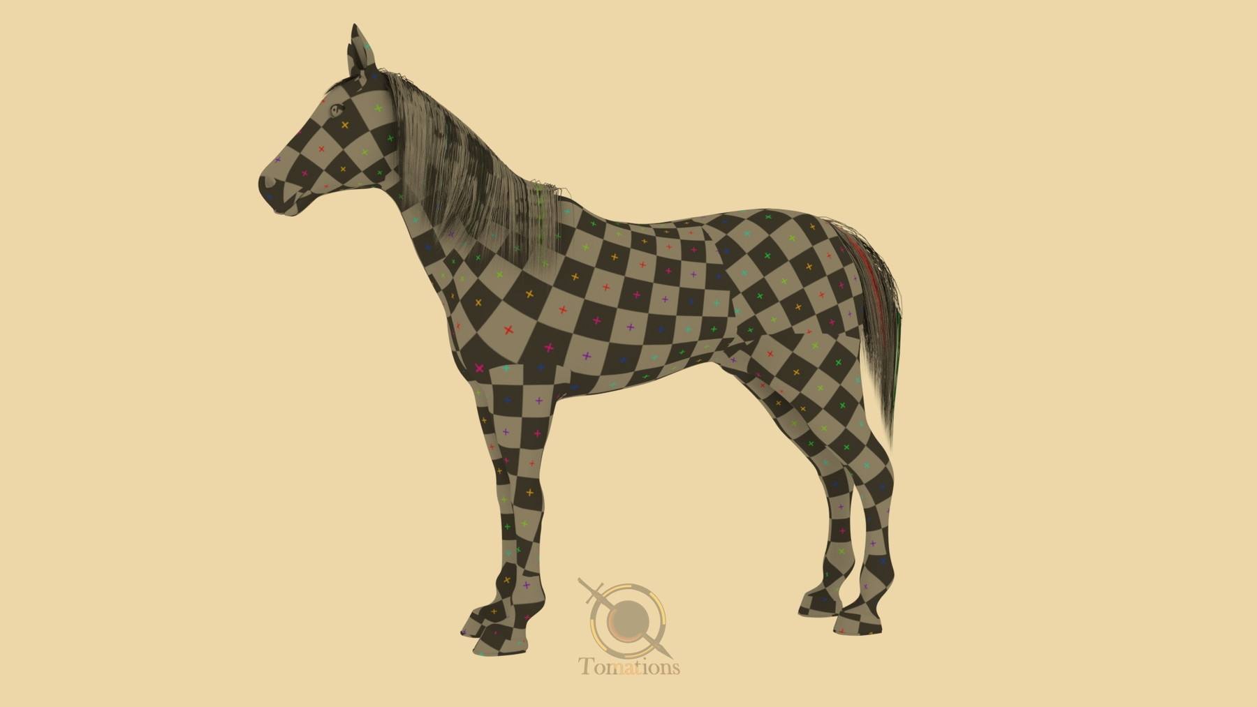 ArtStation - Rigged Horse (Blender) | Resources