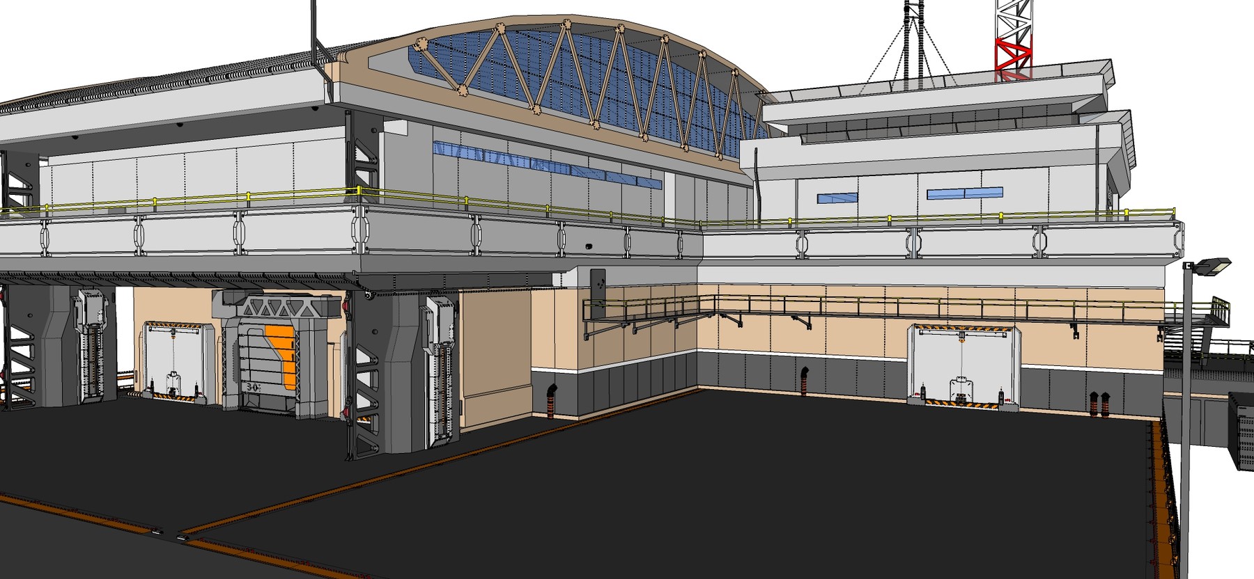 ArtStation - sci-fi architecture 2 | Resources