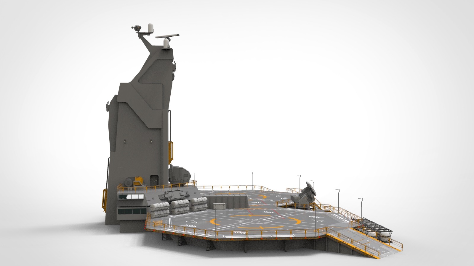 ArtStation - sci-fi Helipad | Resources