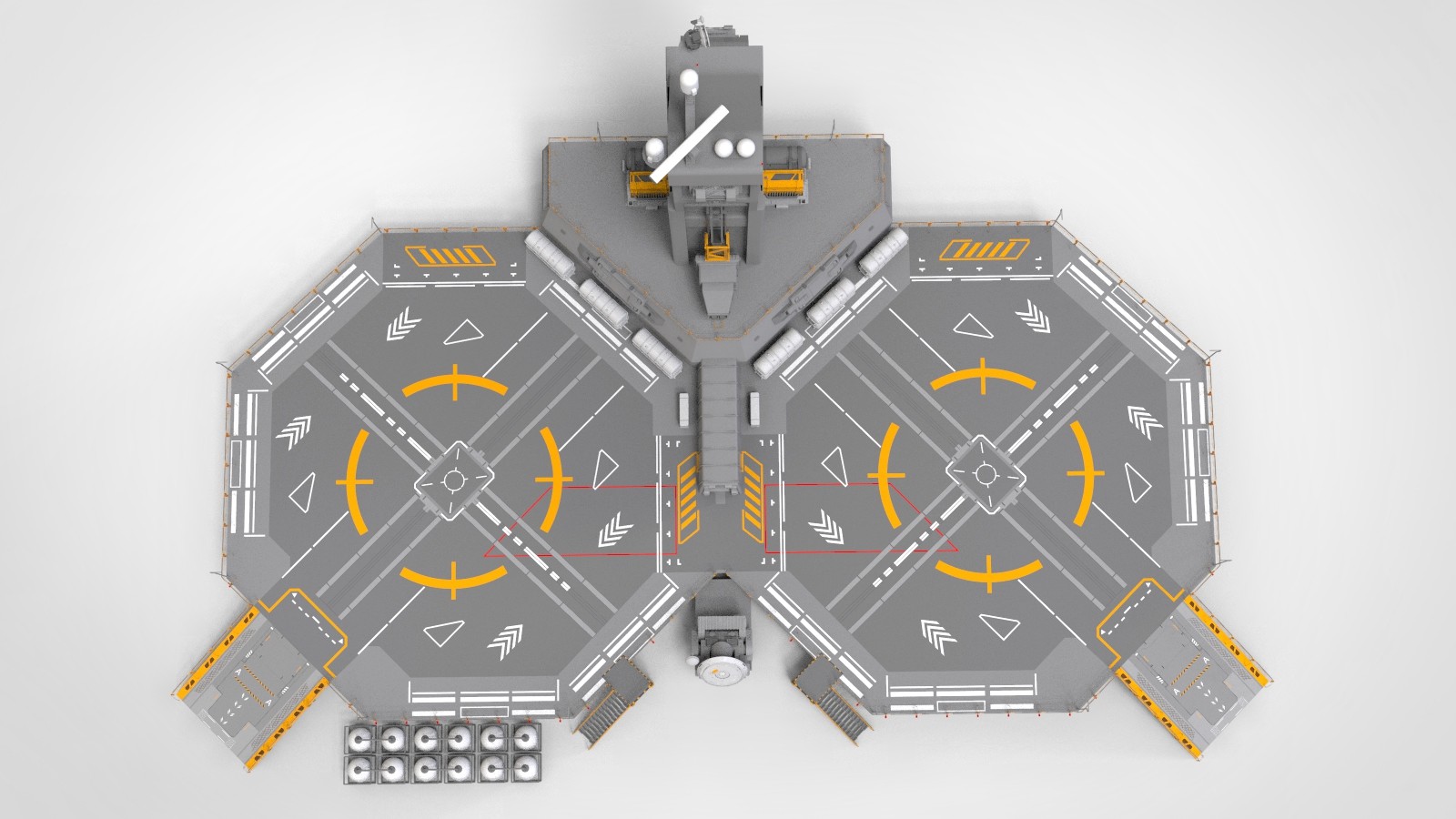 ArtStation - sci-fi Helipad | Resources